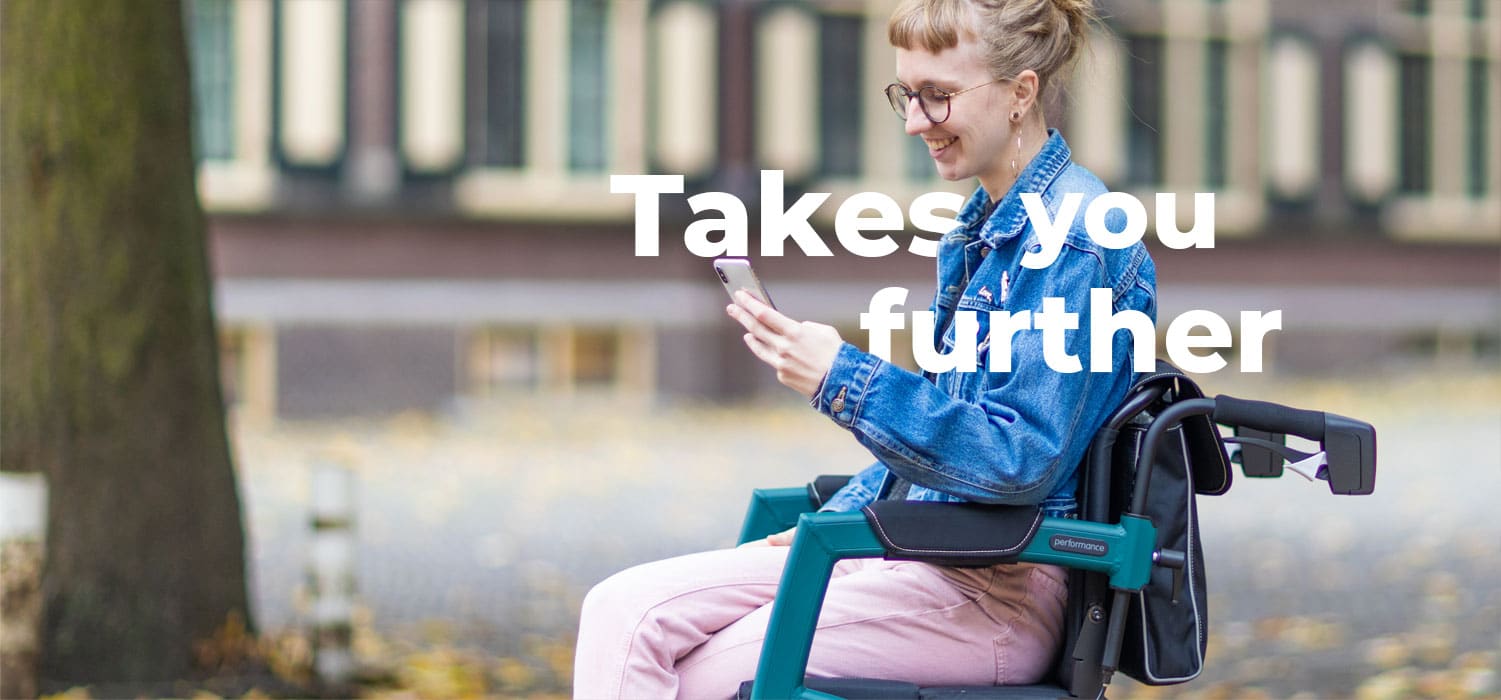 Rollz rollators take you further | Meet Rollz International